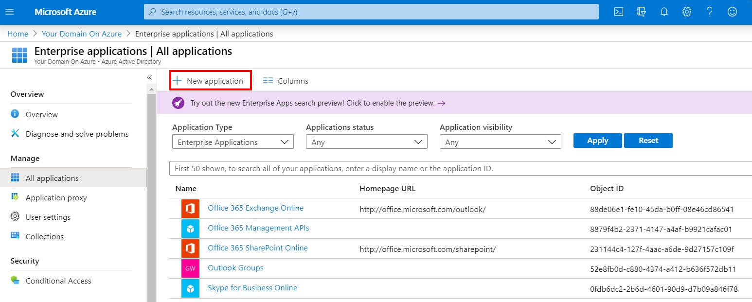 Azure Single Sign-On for Excel Add-in