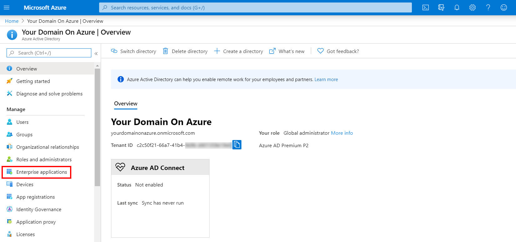 Azure Single Sign-On for Web Client