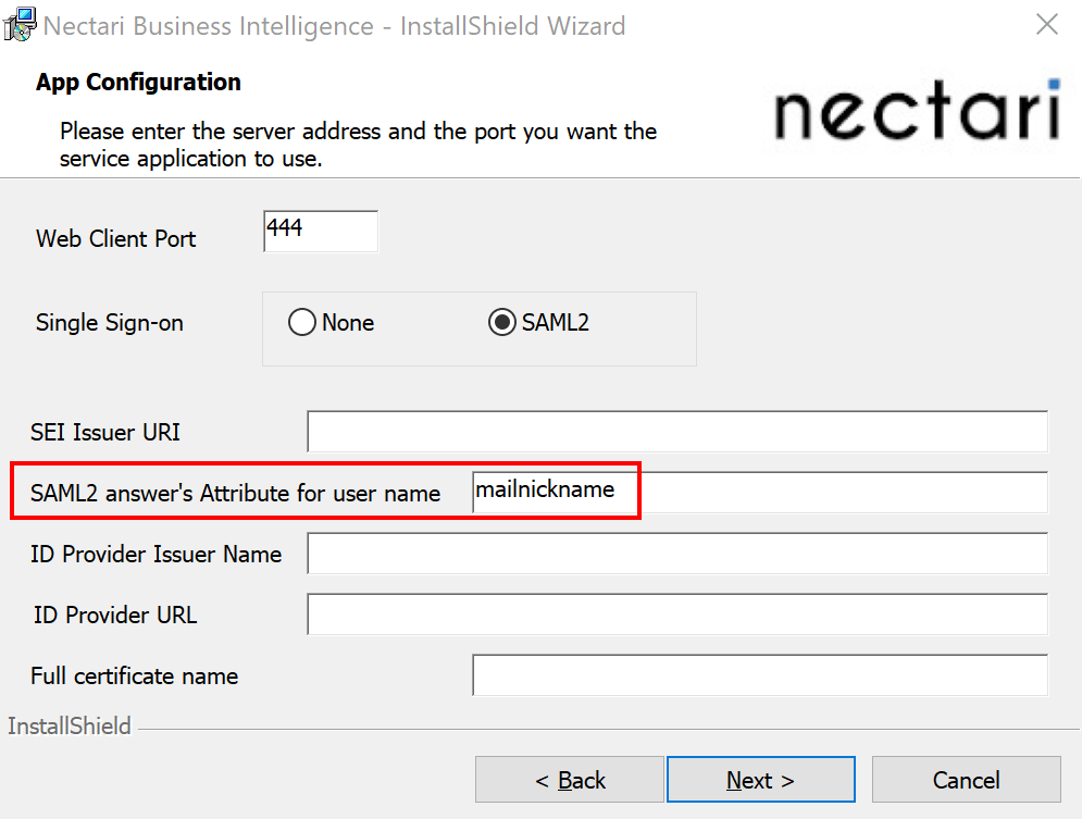 Azure Single Sign-On for Web Client