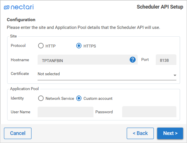 Installing the Nectari Server (Basic)